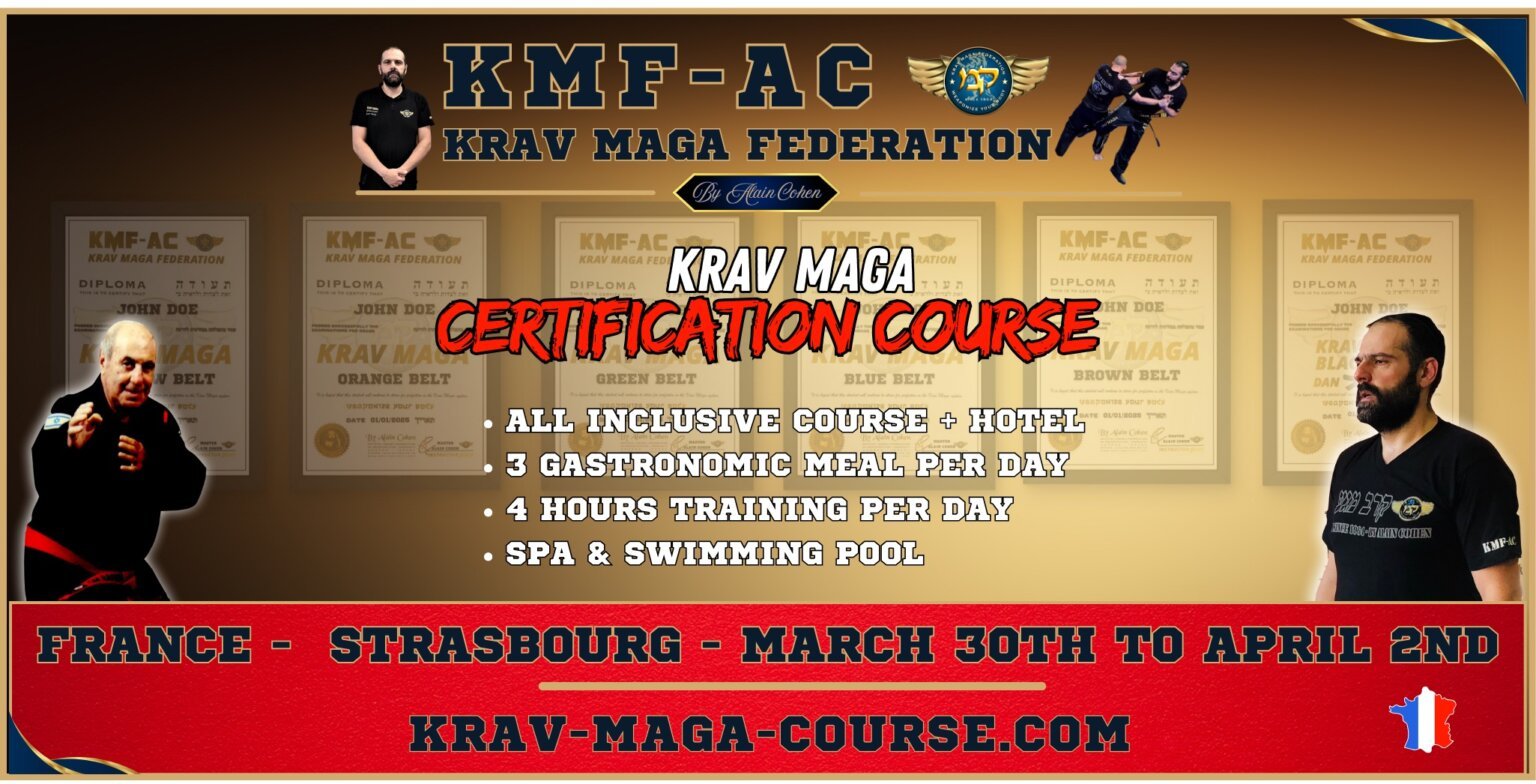 Krav Maga Course In France - Krav Maga Courses Worldwide – For Civilians, Law Enforcement, and ...